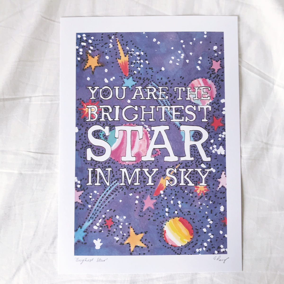 Brightest Star – Gem Pang Illustration