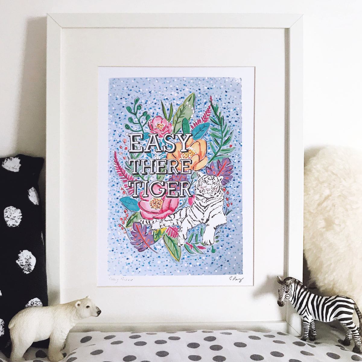 Easy There Tiger – Gem Pang Illustration