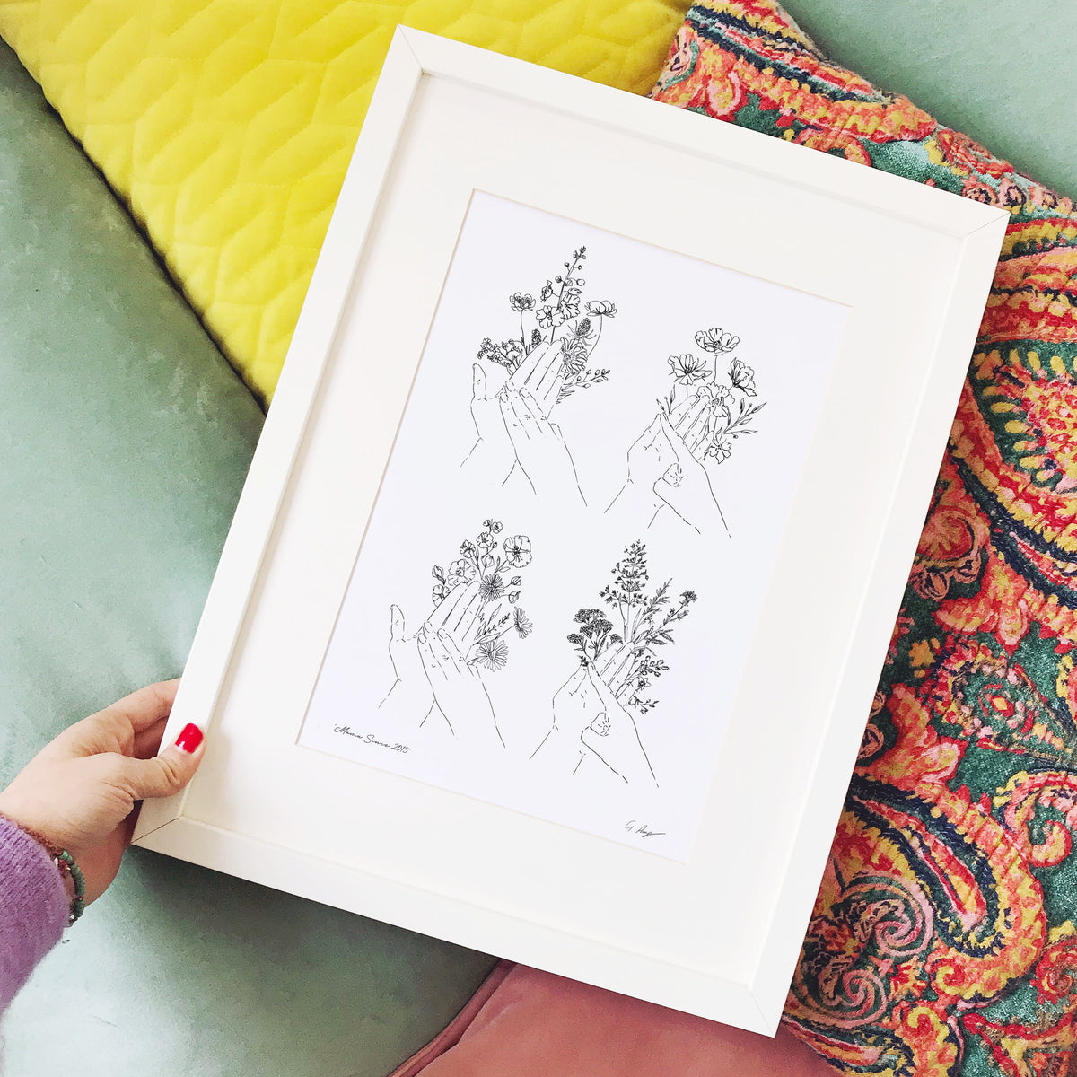 Mama in British Sign Language – Gem Pang Illustration