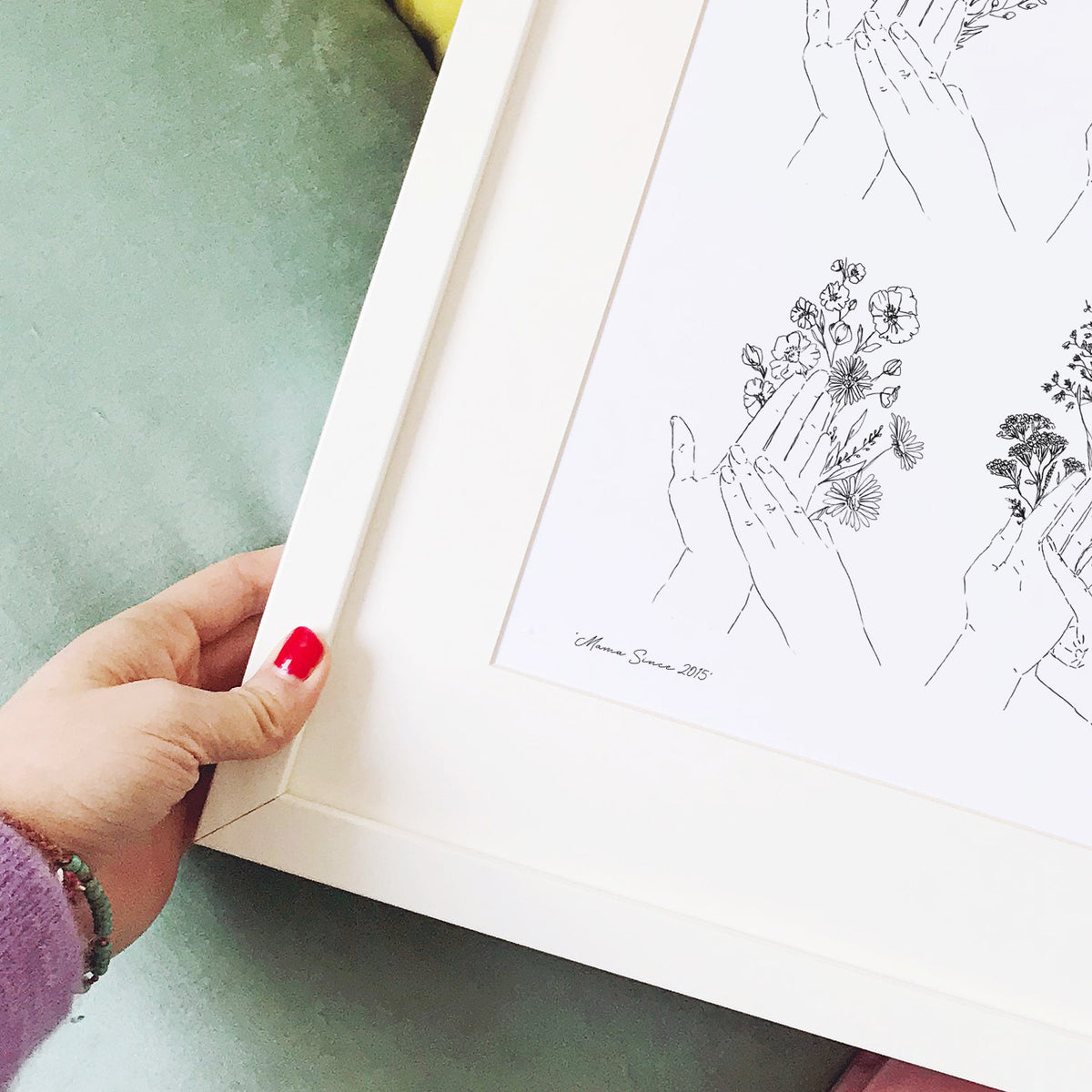 Mama in British Sign Language – Gem Pang Illustration